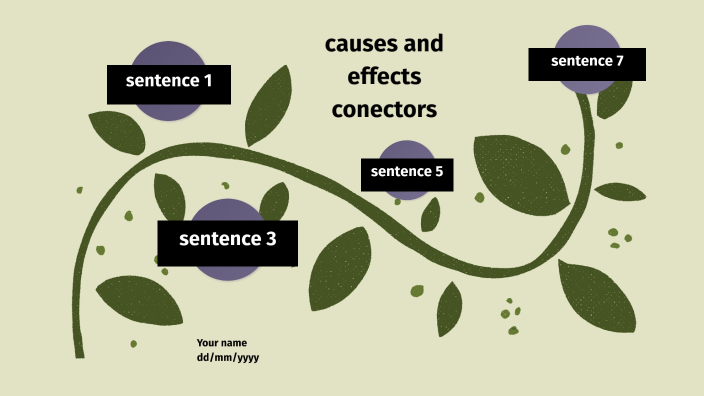 cause and effect connectors by valentina zuluaga on Prezi