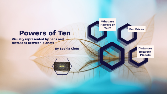 Powers of Ten by Sophia Chen on Prezi