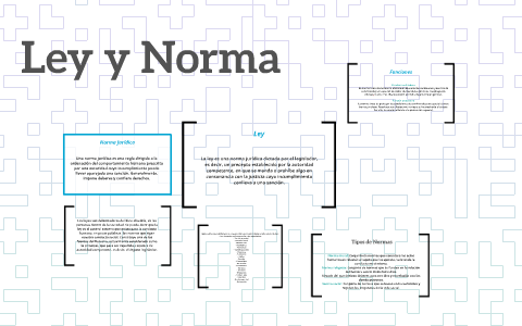 Ley y Norma by Rebeca Chan on Prezi