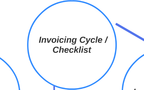 Invoicing Cycle / Checklist by Corey Maxon on Prezi