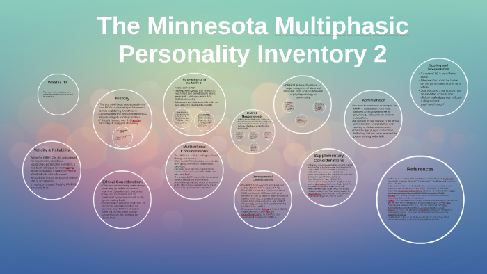 The Minnesota Multiphasic Personality Inventory 2 by Lindsay Stuve on Prezi