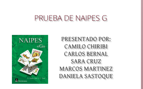 Prueba de naipes g by daniela sastoque on Prezi