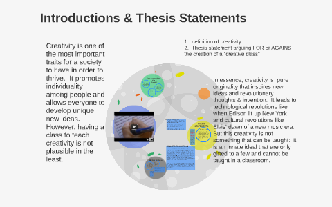 Introductions & Thesis Statements by Lori Waddell on Prezi