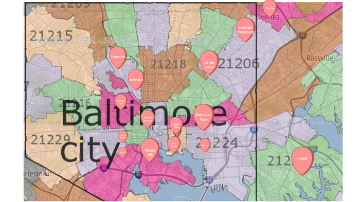 Baltimore City Interactive Map by Alex Lerner on Prezi