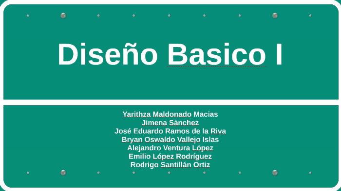 Diseño Basico I by Roy Santillan on Prezi