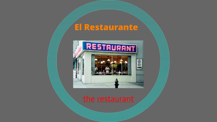 Restaurant Spanish Vocabulary by A Cannone on Prezi