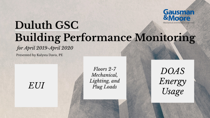 GSC - Building Performance Monitoring by Kalysta Davis on Prezi