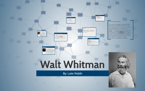 Walt Whitman by Luke Walsh on Prezi