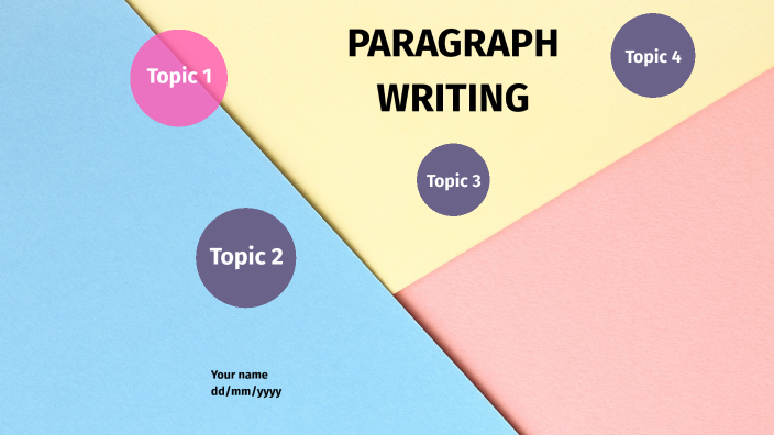 PARAGRAGRAPH WRITING by Pranjali Dey on Prezi