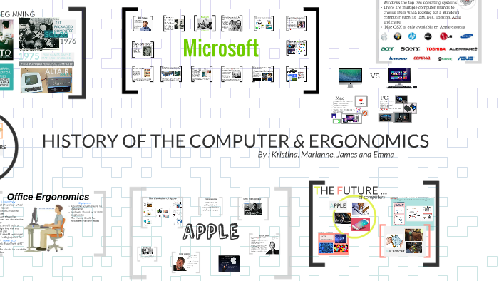 History of the Computer & Ergonomics by Marianne Salvan on Prezi