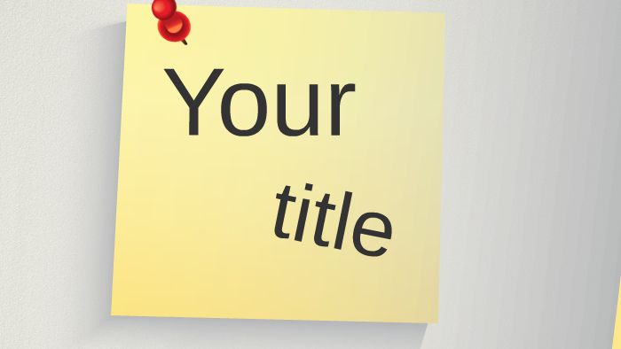 Infographic with pinned notes - Prezi template by Prezi Templates on Prezi