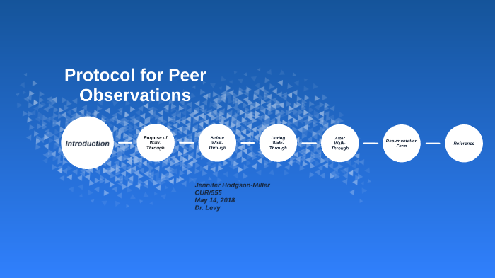 Protocol for Peer Observations by Jennifer Miller on Prezi
