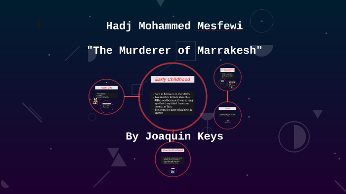 Hadj Mohammed Mesfewi by Joaquin Keys on Prezi