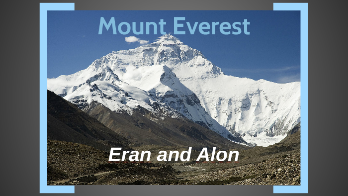 Mount Everest by alon shachar
