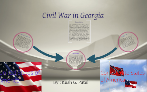 Civil war in Georgia by Kush Patel