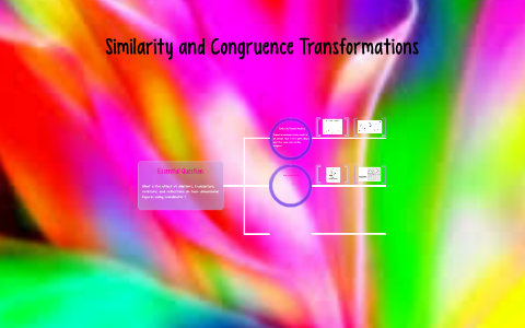 Similarity and Congruence Transformations by Iyonca Wright on Prezi