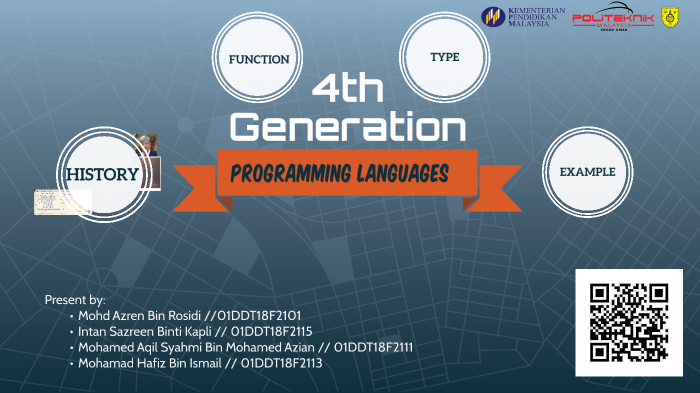 4th Gen Programming Languages by Azren R. on Prezi