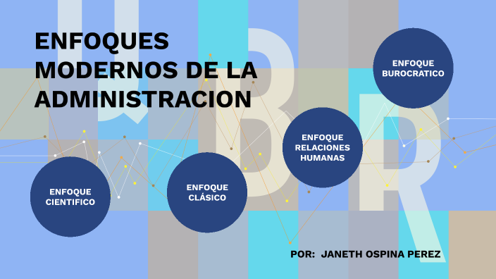 ENFOQUES MODERNOS DE LA ADMINISTRACION by Janeth Ospina Perez on Prezi