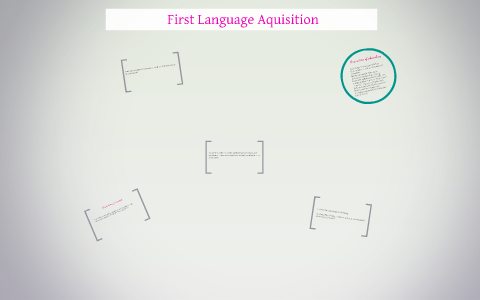 stages of first language aquisition by both both on Prezi
