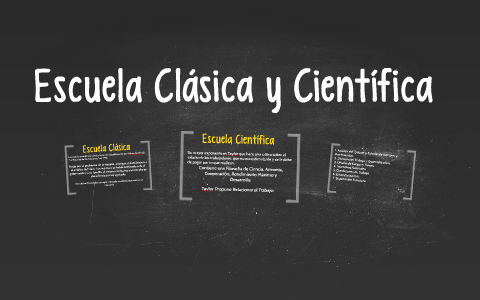 Escuela Clásica y Científica by Leiram Ramirez on Prezi