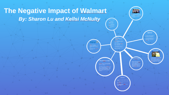 The Negative Impact of Walmart by Sharon Lu on Prezi