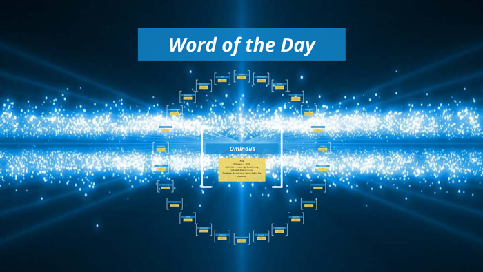 Word of the Day by Jake Dorson on Prezi