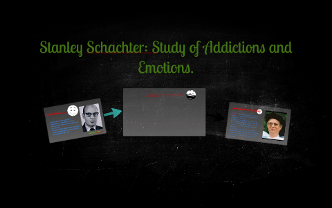 Stanley Schachter: Study of Addictions and Emotions. by on Prezi