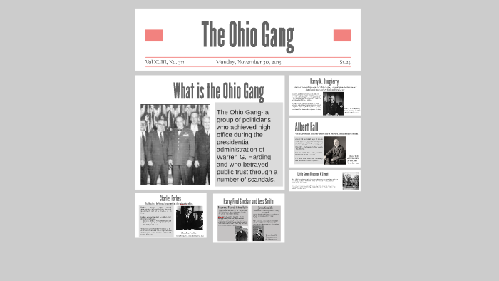The Ohio Gang by Emily Ballantyne on Prezi