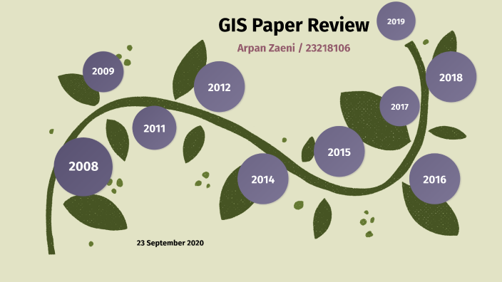 GIS paper review by Arpan Zaeni on Prezi