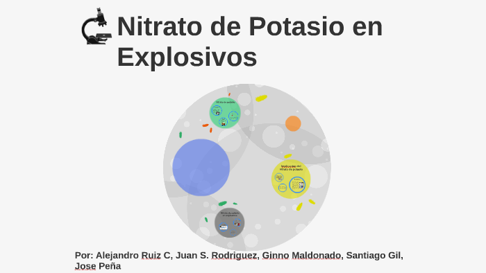 Nitrato de Potasio en Explosivos by Alejandro Ruiz on Prezi