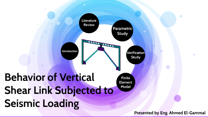 Behavior of Vertical Shear Link Subjected to Seismic Loading by Ahmad ...
