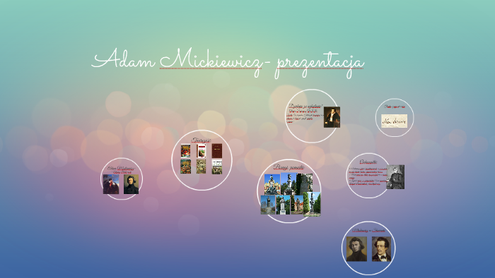 Adam Mickiewicz- prezentacja by Oliwia Dargacz on Prezi