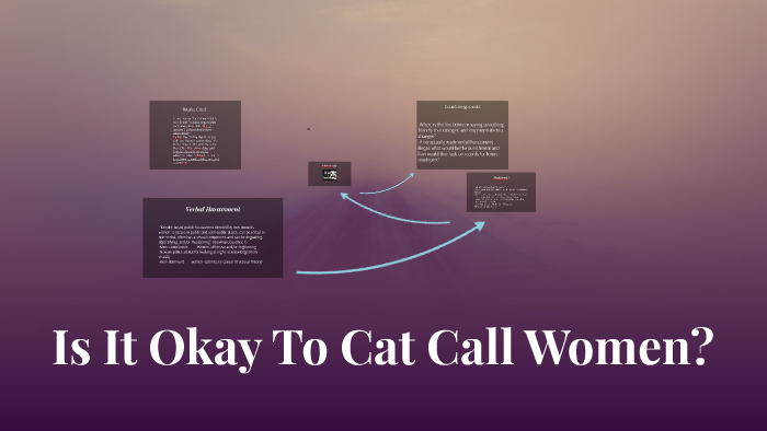 Is It Okay To Cat Call Women? by Gina Ott on Prezi