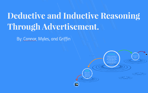 Deductive and Inductive Reasoning Through Advertisement. by Connor ...
