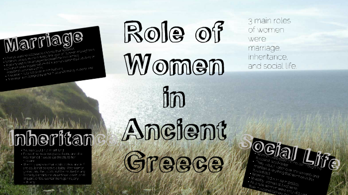 Role of Women in Ancient Greece - Odyssey by Dan O'Keefe