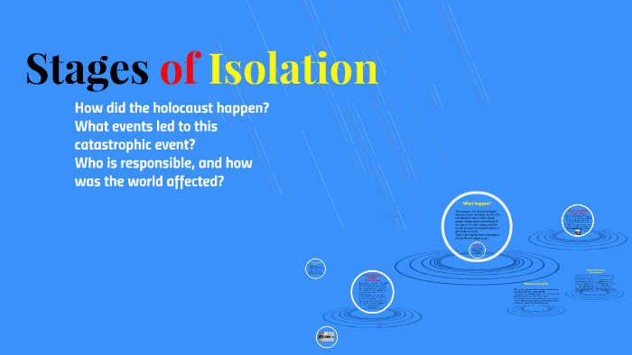 Stages of Isolation by Maya Poulin on Prezi