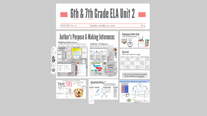 6th & 7th Grade ELA Unit 2 by Emily Leschisin on Prezi