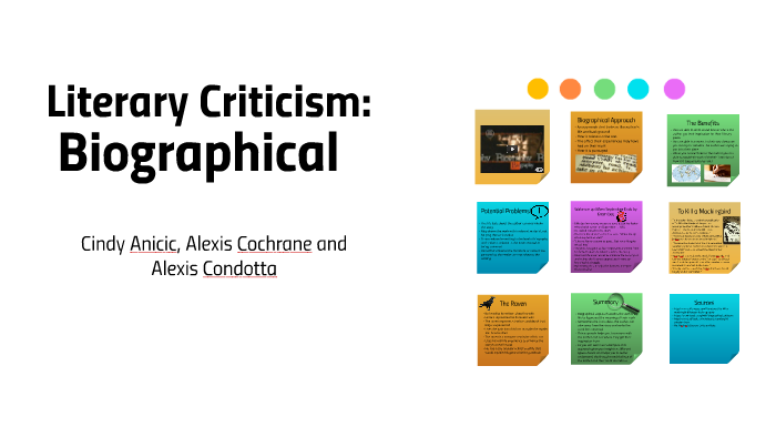 Biographical Criticism by Alexis Condotta on Prezi