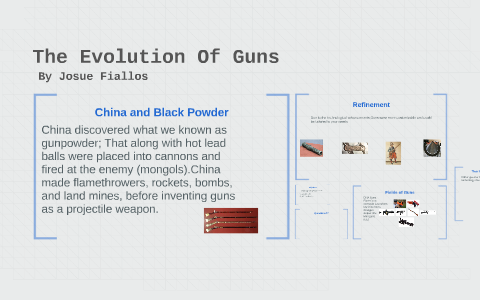 The Evolution Of Guns by Josue Fiallos on Prezi