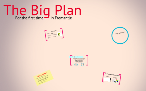 The Big Plan by on Prezi