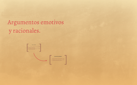 Argumentos emotivos y racionales. by Pame Pardo Barrientos on Prezi