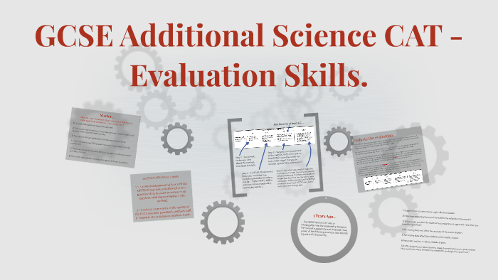 GCSE Science CAT - Evaluation. by Carl Bater on Prezi