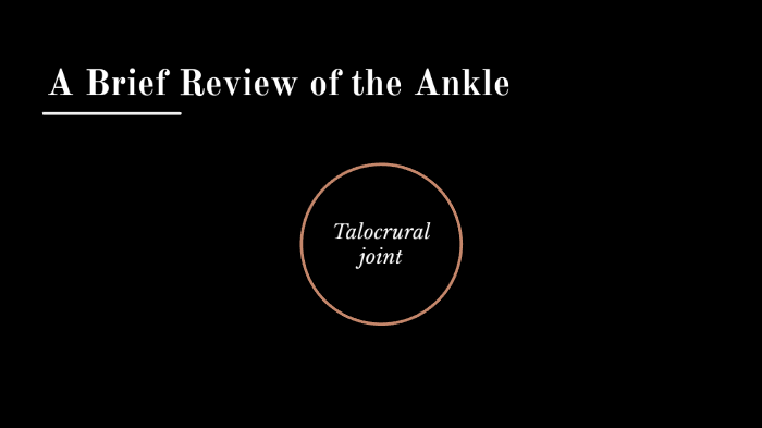 The Ankle Joint by Hannah Gabrielle Denby on Prezi
