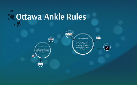 Ottawa Ankle Rules by Liesl Burger on Prezi