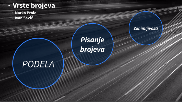 Vrste brojeva by Marko Prole on Prezi