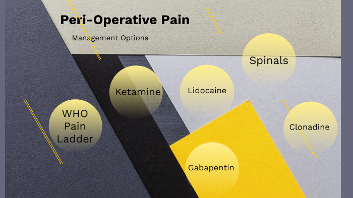 Peri-Operative Pain Management by Ben Qureshi on Prezi