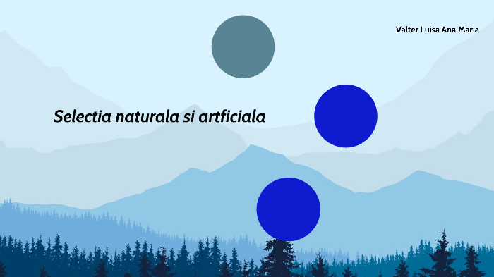 selectia naturala si artificiala by Valter Luisa on Prezi
