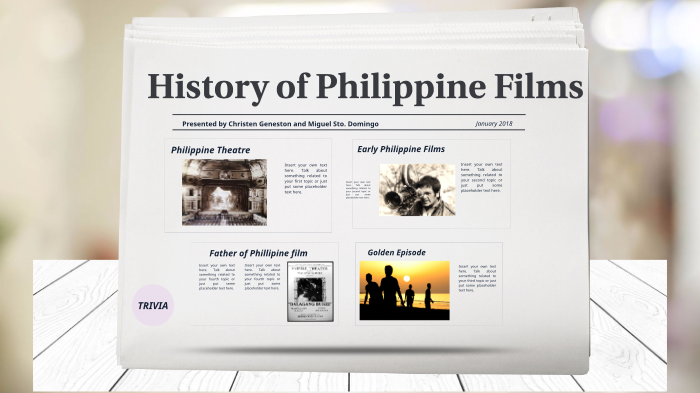 History of Philippine Films by Kim Geneston on Prezi