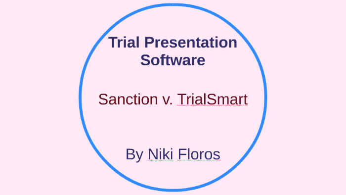 Trial Presentation Software by on Prezi