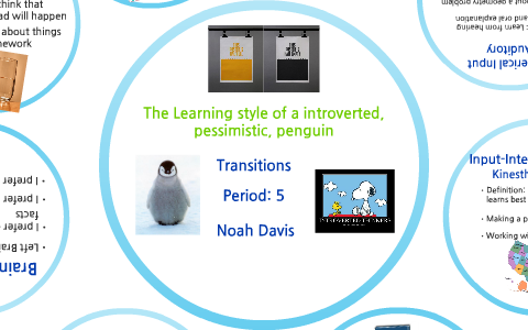 The learning style of a introverted, pessimistic, penguin by Noah Davis ...